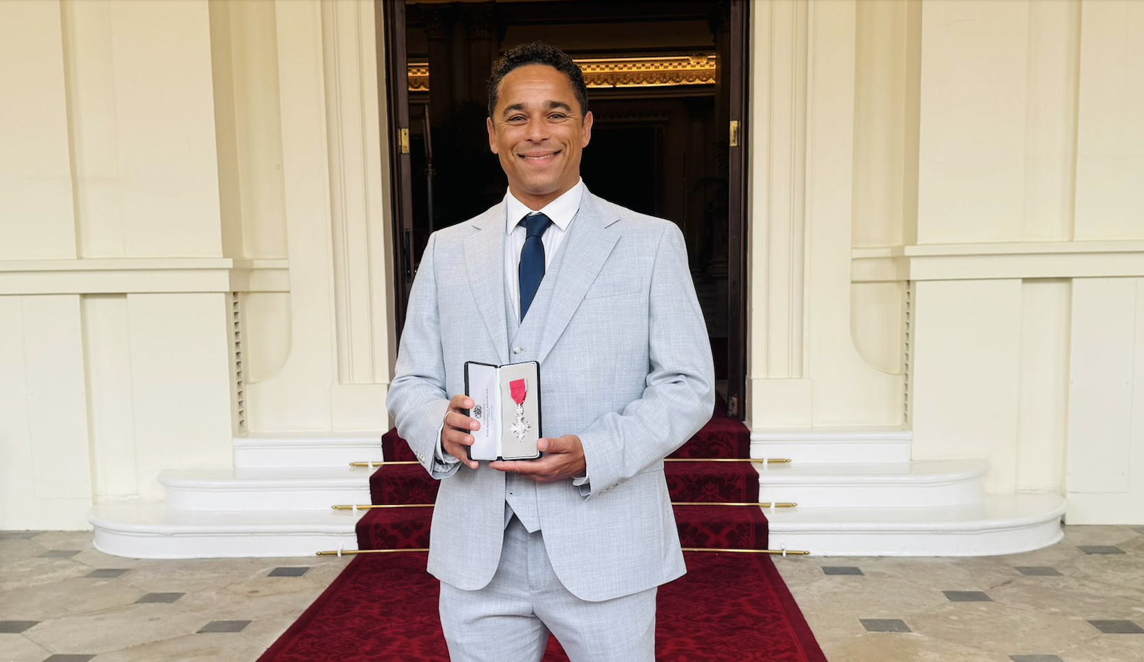 Kevin honoured with MBE - Company Chameleon